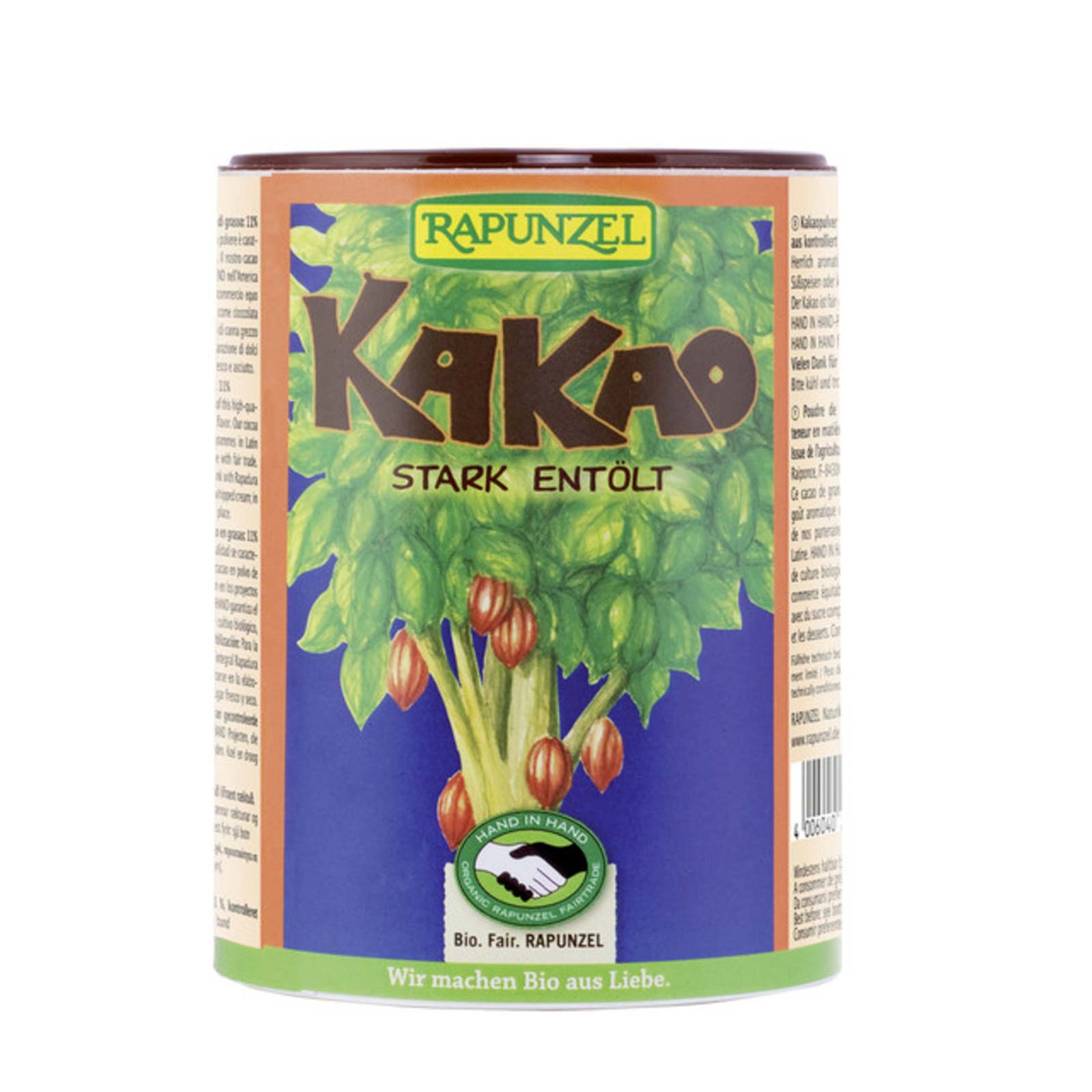 Cacao en polvo desgrasado ecológico - PureNature Cacao en polvo desgrasado ecológico - PureNature